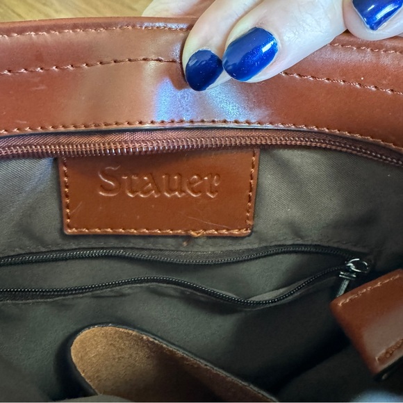 Stauer | Bags | Stauer Brooklyn Brown Leather Crossbody Bag | Poshmark